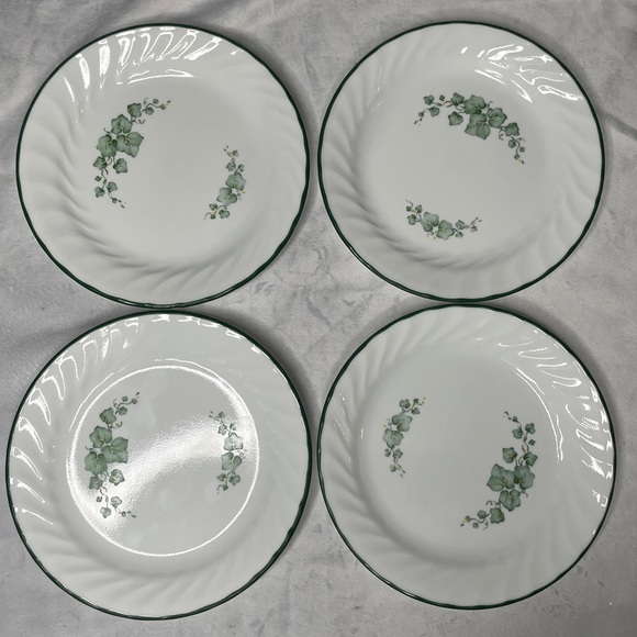 Corelle | Dining | Vintage Corelle Callaway Ivy Salad Dessertbread ...
